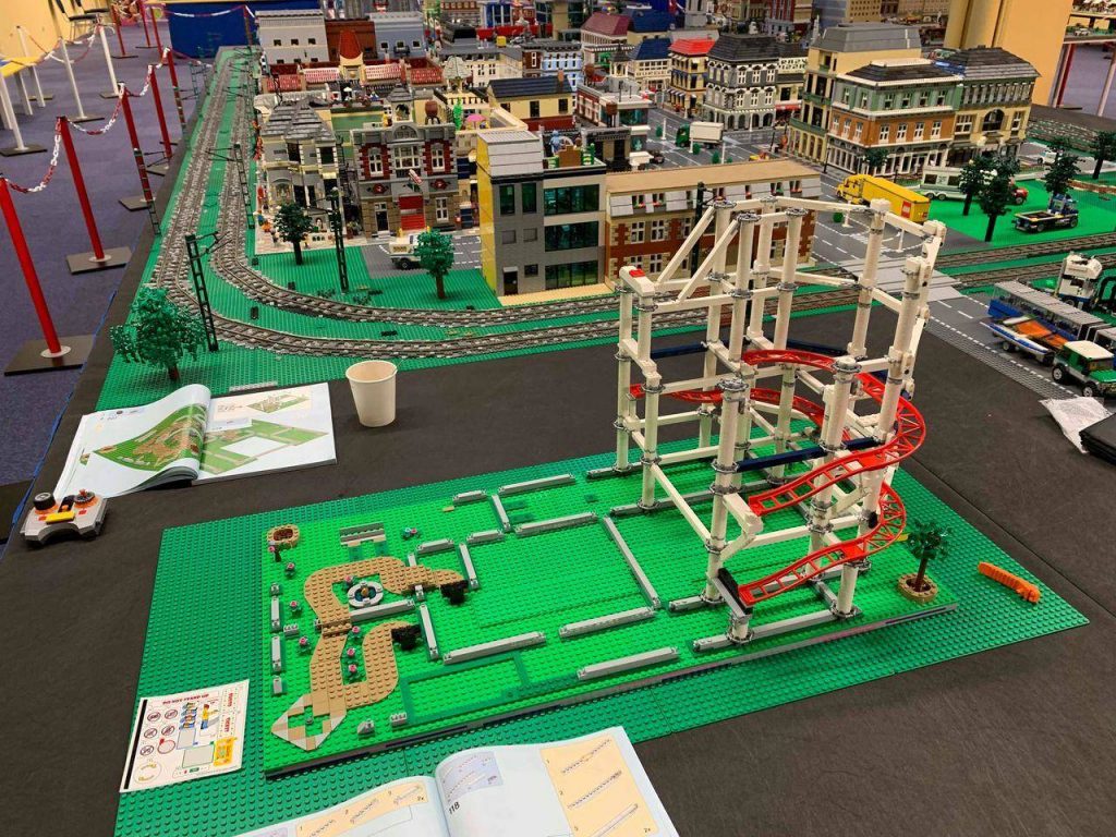 LEGO amusement park building - Campona Kockapark LEGO amusement park building - Campona Kockapark